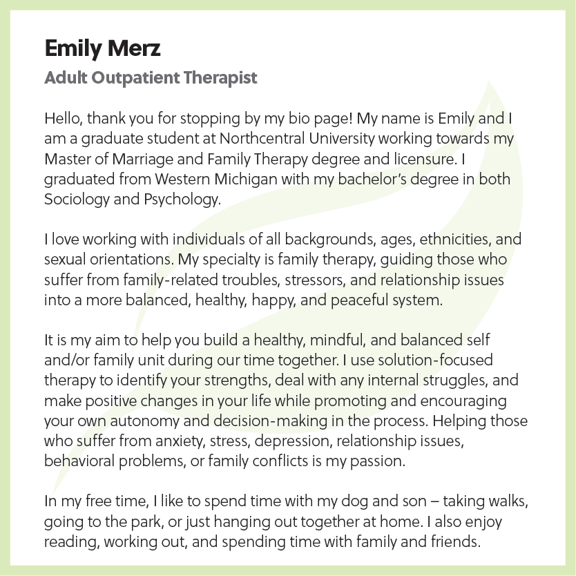 Meet the Team - Community Healing Centers